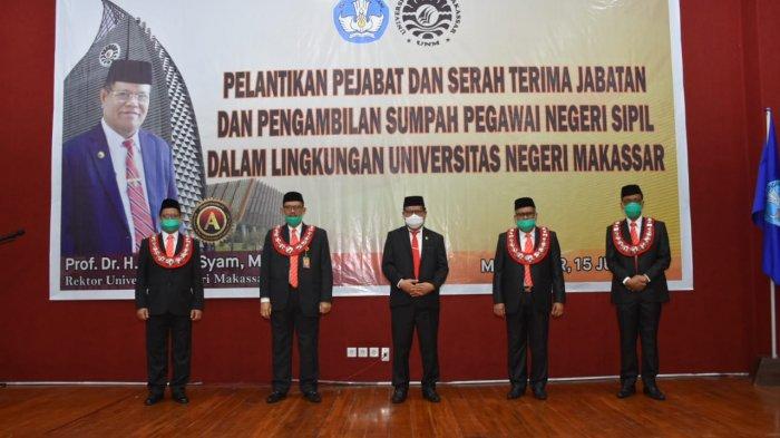 FOTO: Pelantikan Wakil Rektor UNM - Tribun-timur.com