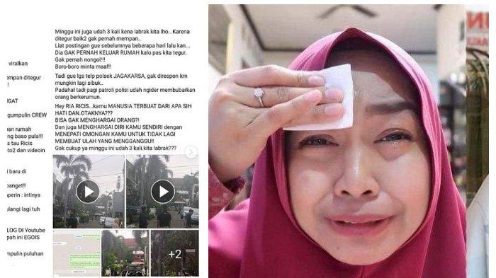 Balasan Chat WhatsApp Ria Ricis Dilaporin Tetangga Karena Ngotot ...