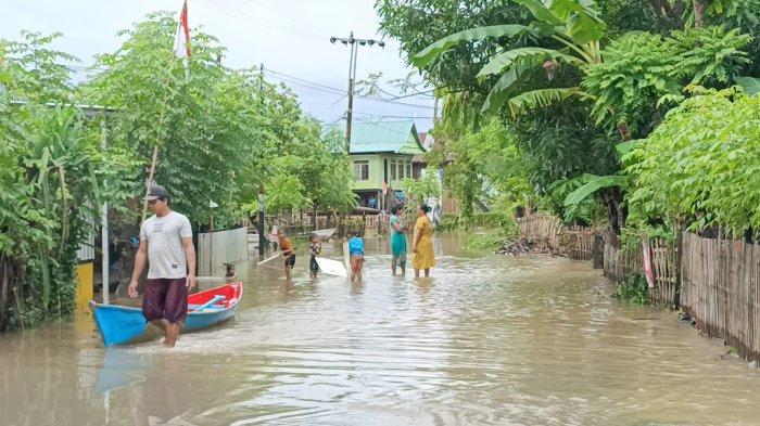 234 Rumah Terendam Banjir di Desa Bonto Matene Maros, Ketinggian Air ...