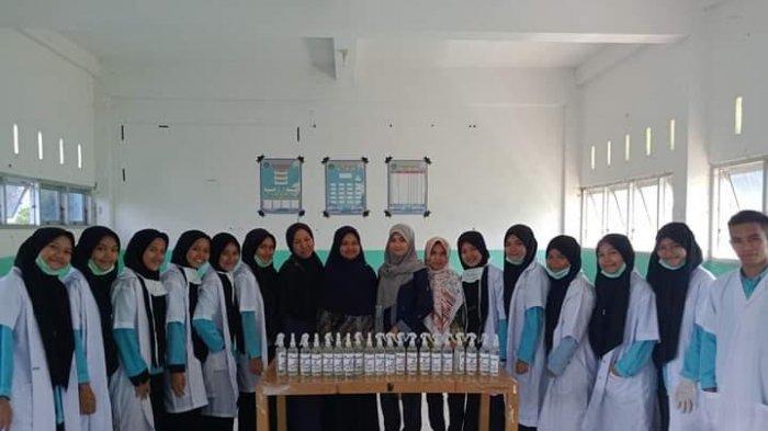Cegah Corona, SMK Farmasi PPM Al Ikhlash Produksi Sendiri Hand ...