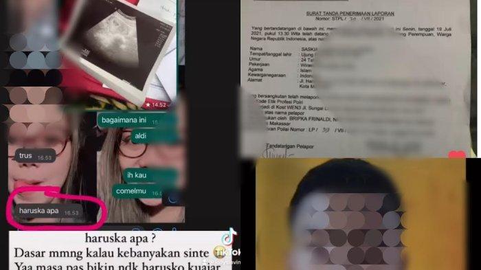 Viral Unggahan Wanita 'Ngaku Dihamili' Oknum Polisi Makassar, AKP Lando ...