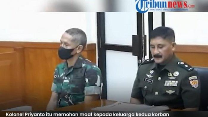 Nasib Kolonel Priyanto Pembuang Jasad 2 Sejoli ke Sungai Serayu, Kini ...