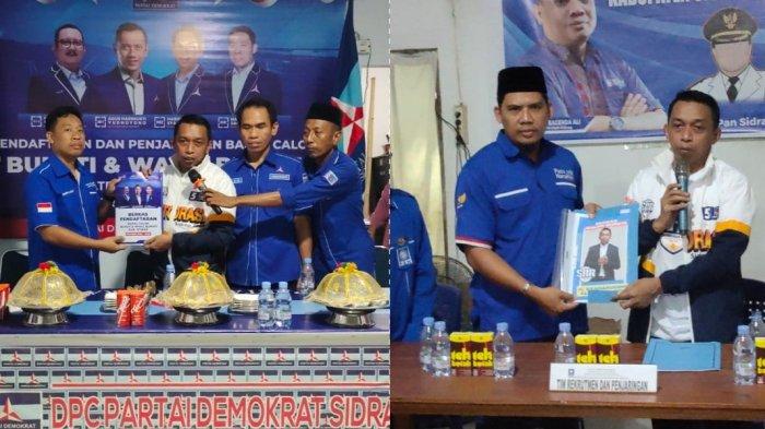 Syahruddin Alrif Resmi Daftar Calon Bupati Sidrap di Partai Demokrat ...