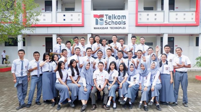 Siswa SMK Telkom Makassar Siap Hadapi UNBK 2018 - Tribun-timur.com