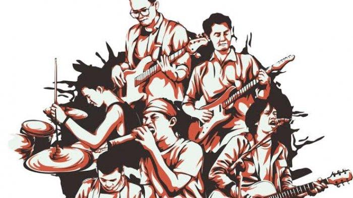 Band Indie Pinrang Smooth Attack Meriahkan Puncak Anniversary ke-1 Kosakata - Tribun-timur.com