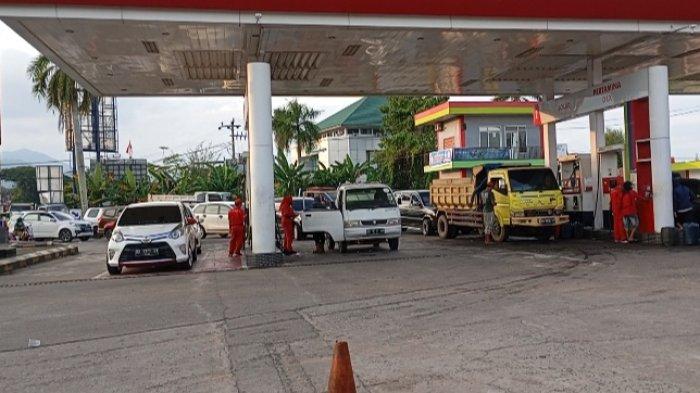 SPBU di Palopo Belum Terapkan Kebijakan Penggunaan My Pertamina untuk Mengisi BBM - Tribun-timur.com