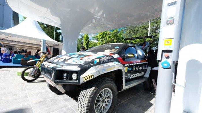 Intip Fasilitas Pengisian Baterai Mobil Listrik di ULP Mattoanging ...