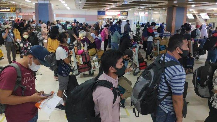 Arus Balik Mudik, jumlah Penumpang Bandara Sultan Hasanuddin Meningkat 1812% - Tribun-timur.com