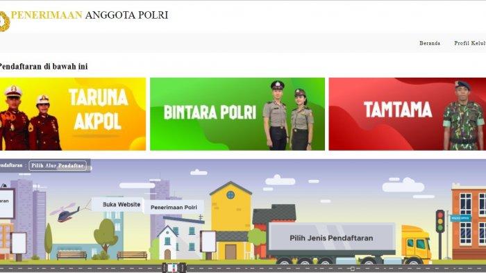 Daftar Akpol, Bintara dan Tamtama di Link penerimaan.polri.go.id: Ini 5 Tahapannya - Tribun ...