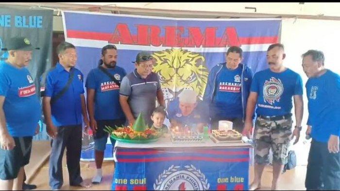 Aremania Phinisi Utas di Makassar Rayakan HUT ke-6 - Tribun-timur.com