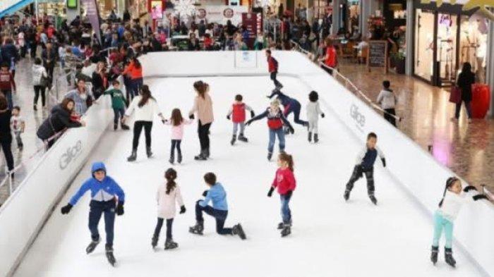 Nikmati Keseruan Bermain Syntetic Ice Skating di Mall Daya Grand Square ...