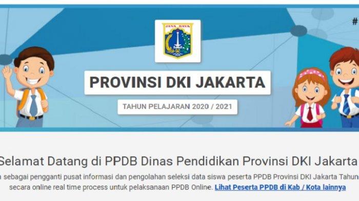 PPDB Online DKI Jakarta 2020 Sudah Dibuka di ppdb.jakarta.go.id Cek ...