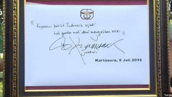 Ini Makna Angka 1681 di Tanda Tangan Presiden Jokowi, Coba Tebak Posisi ...