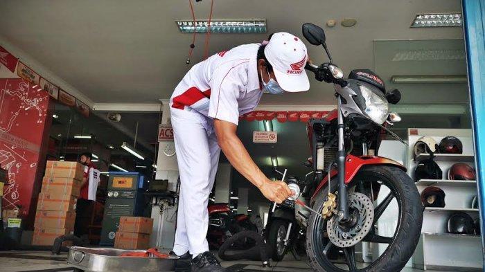 FOTO: Bengkel Resmi Honda AHASS Kini Buka Hari Minggu - Tribun-timur.com