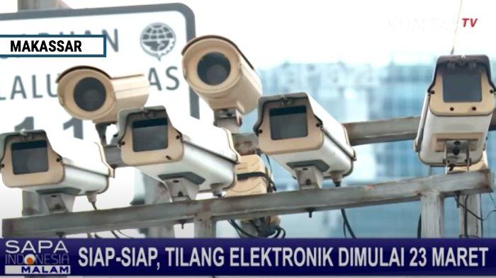 Tilang Elektronik atau ETLE di Makassar Mulai Berlaku Besok, Daftar 16 Titik CCTV dan Besaran ...