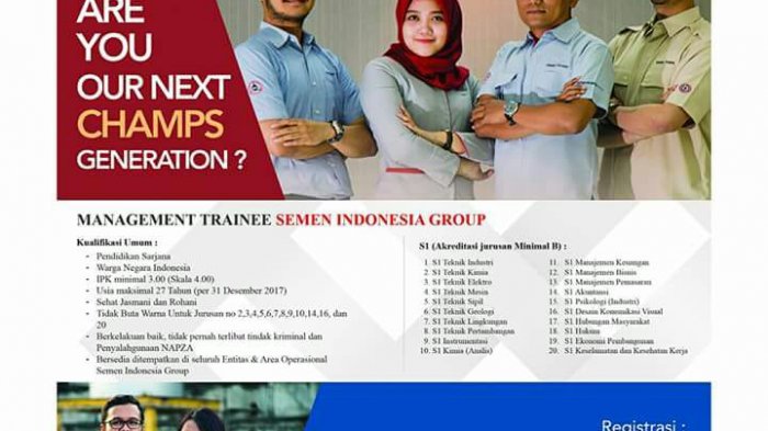 PT Semen Tonasa Pangkep Cari Karyawan Baru, Ini Syaratnya - Tribun ...