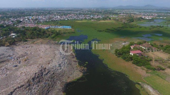 FOTO DRONE: TPA Antang Over Kapasitas - Tribun-timur.com