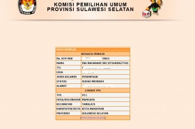 Ini Caranya, Mengetahui TPS Lewat Website KPU - Tribun-timur.com