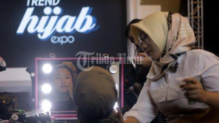 FOTO: Lomba Make Up Competition Trend Hijab Expo 2018 - Tribun-timur.com