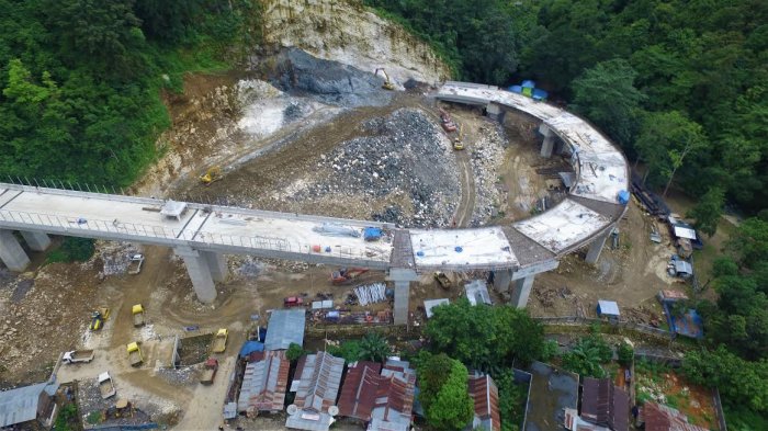 Foto-Foto Terkini Proyek Jalan Layang di Camba Maros Awal Tahun 2018 ...