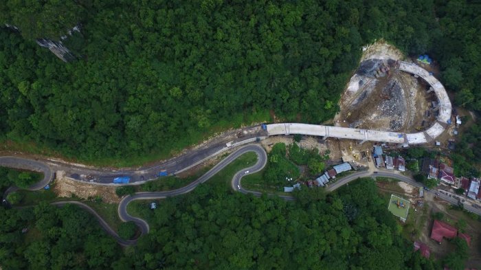 Foto-Foto Terkini Proyek Jalan Layang di Camba Maros Awal Tahun 2018 ...