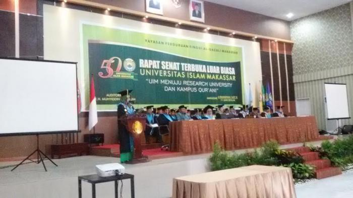 Milad ke-50, UIM Menuju Research University dan Kampus Qur'ani - Tribun ...