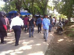 Berkabung, Mapala UMI Melayat ke Polman - Tribun-timur.com