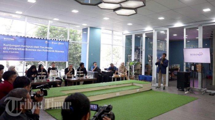 Universitas Bosowa Perkenalkan Fasilitas Terbaru kepada Media - Tribun ...