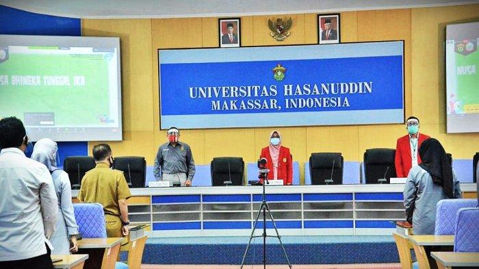 FOTO: Pelepasan P2KKN Unhas - Tribun-timur.com