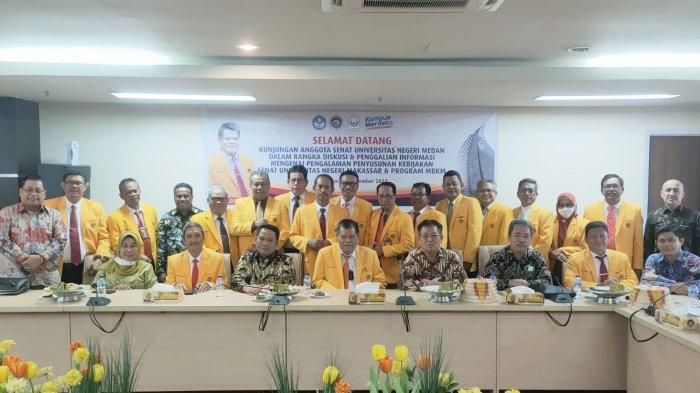 Sivitas Akademika Unimed Belajar Tata Kelola Universitas kepada UNM ...