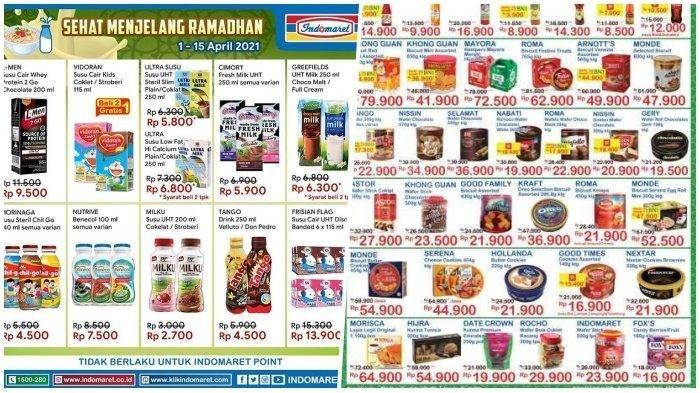 KATALOG Promo Indomaret Senin 12 April 2021: Produk Makanan, Minuman ...