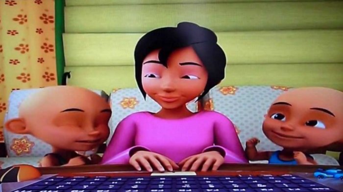Astaga! Ada Adegan Panas pada Parodi Upin Ipin, Kak Ros Beginian di Tempat Tidur - Tribun-timur.com