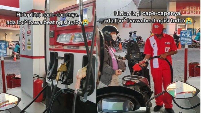 Jangan Tiru Emak-emak Viral Isi BBM Honda BeAT Pakai Pertamax Turbo ...