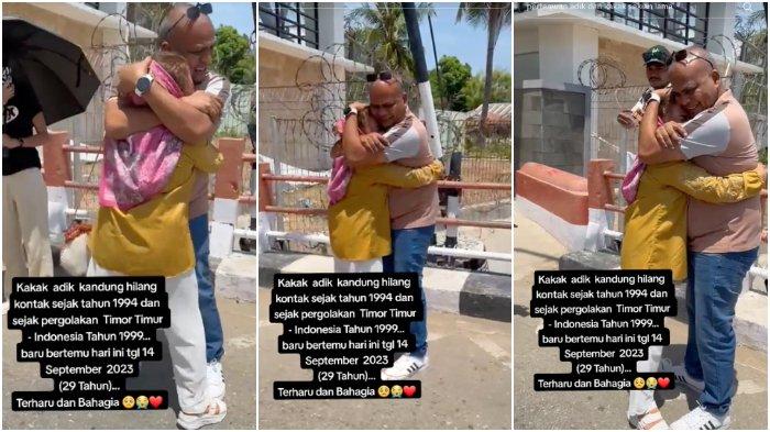 Video Viral Adik Kakak 29 Tahun Tak Pernah Saling Telepon Gegara Timor