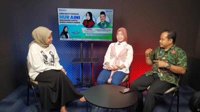 Nur Aini, Mahasiswi UNM yang Bekerja Sebagai Buruh Angkut Semen ...
