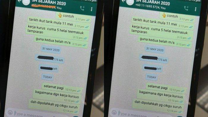 VIRAL Semua Siswa Keluar Grup WhatsApp (WA) Saat Diberi Tugas, Guru ...