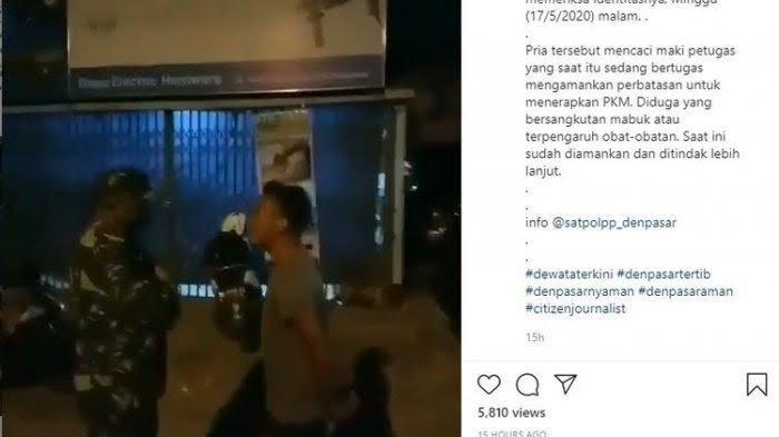 VIDEO: Viral Pria Bentak dan Tunjuk Wajah Anggota TNI karena Ditegur Tak Pakai Masker - Tribun ...