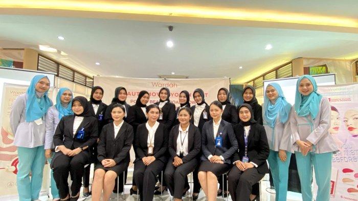 Melalui Beauty Class Wardah Upgrade Tata Cara Make Up Peserta Campus BRI - Tribun-timur.com