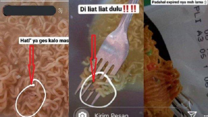 Warganet Temukan Belatung dalam Mie Instan: Hati-hati Yaa Ges Kalau Masak & Makan Mie - Tribun ...