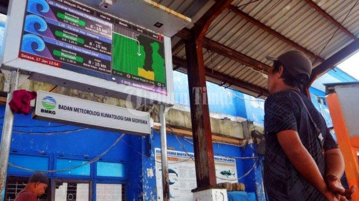 BMKG Pasang Papan Informasi Cuaca Digital untuk Nelayan TPI Paotere ...