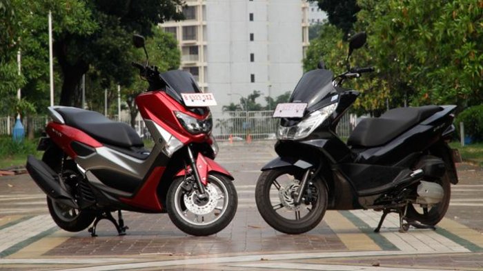 Lebih Murah Mana, Yamaha NMAX atau Honda PCX Lokal? - Tribun-timur.com