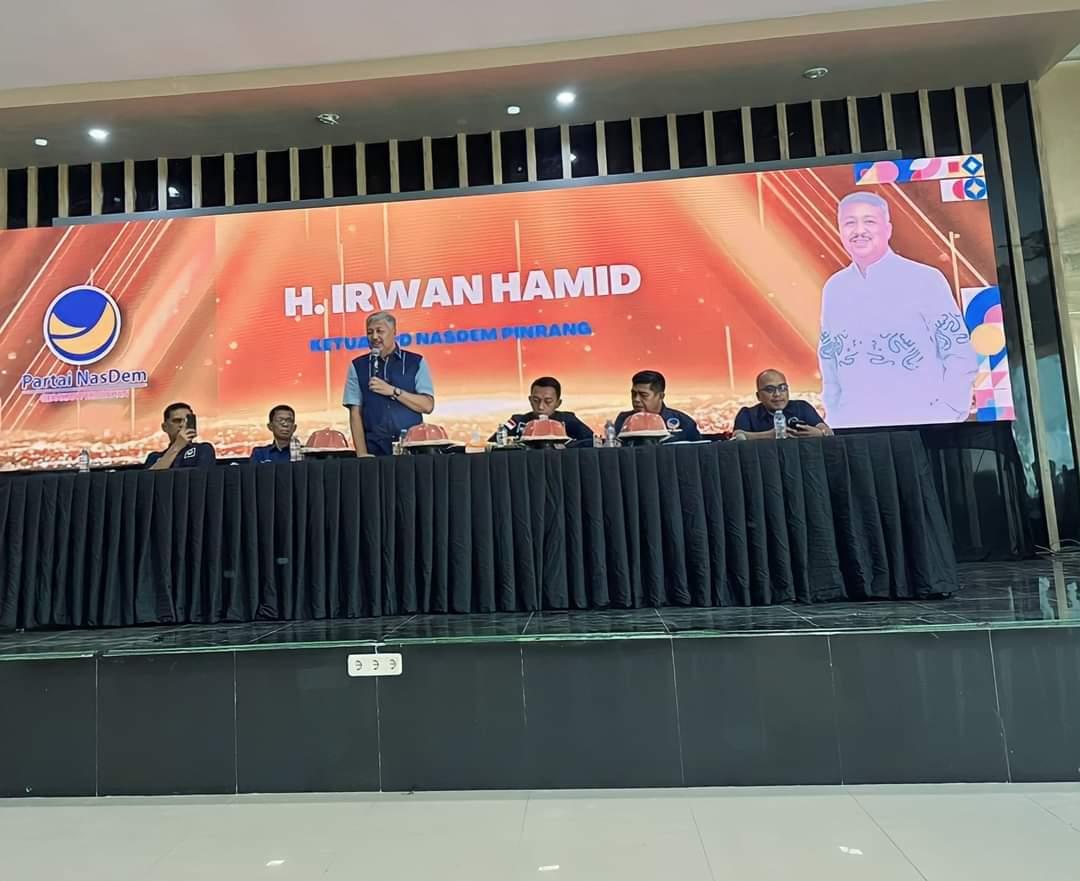 Beredar Foto Andi Irwan Hamid Diperkenalkan Jadi Ketua Nasdem Pinrang - Tribun-timur.com
