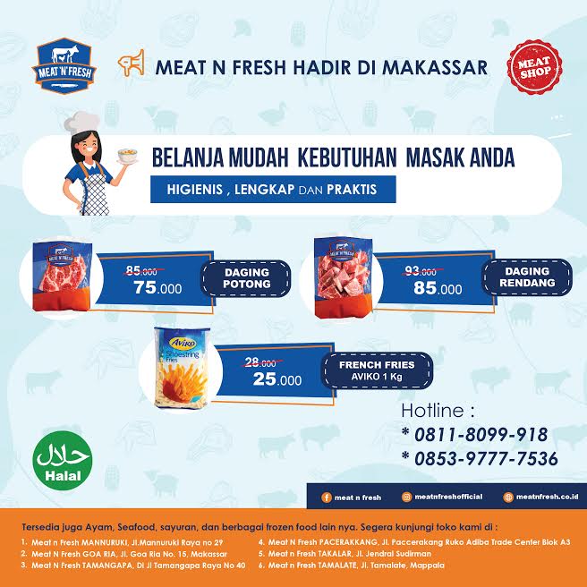 Meat N Fresh Punya Promo Oktober, Potongan Harga untuk Frozen Food ...