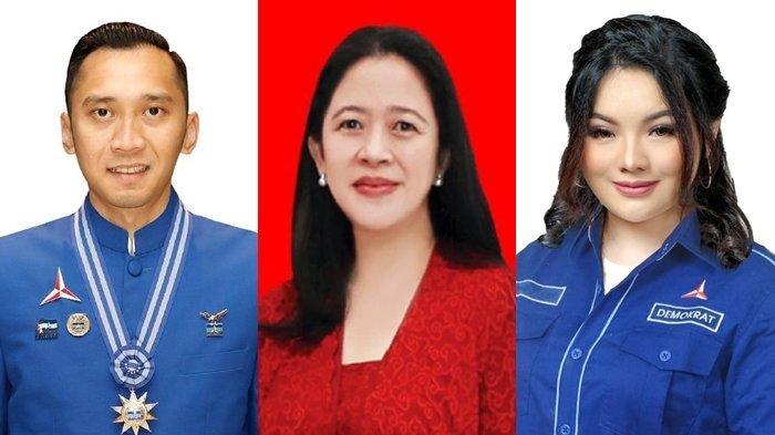 10 Caleg Peraih Suara Terbanyak Pileg DPR RI se-Indonesia: Ibas Pertama, Puan Kedua, Hillary ...