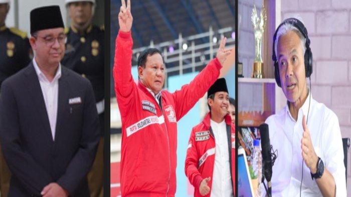 65 Hari Menuju Pilpres 2024 - Head to Head Anies-Muhaimin vs Prabowo-Gibran vs Ganjar-Mahfud ...