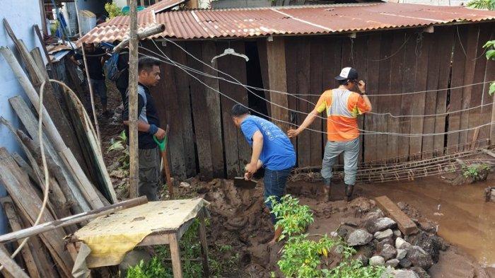 221 Kepala Keluarga dan 1.064 Jiwa Terdampak Banjir di Bitung - Tribunmanado.co.id