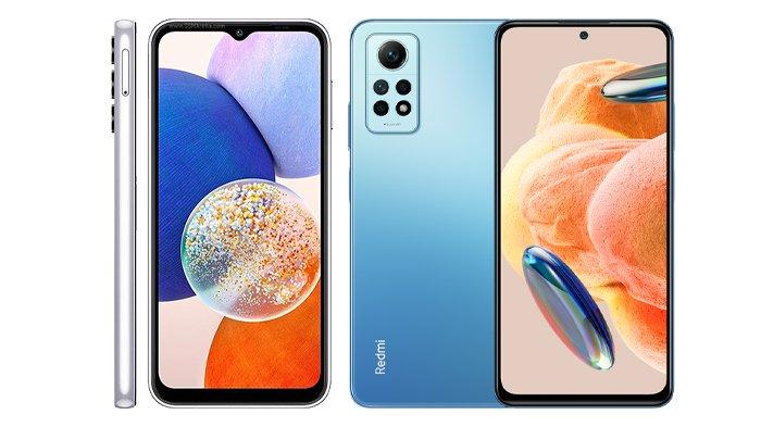 Perbandingan Spesifikasi dan Harga HP Samsung Galaxy A14 5G dan Redmi Note 12 di Akhir Oktober ...