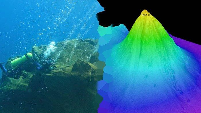 4 Gunung Api Bawah Laut di Sulawesi Utara, Gunung Bawah Laut Kawio ...