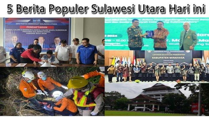 5 Berita Populer Sulawesi Utara Hari ini Wali Kota Bitung Jadi Dosen hingga Conny Daftar Calon ...