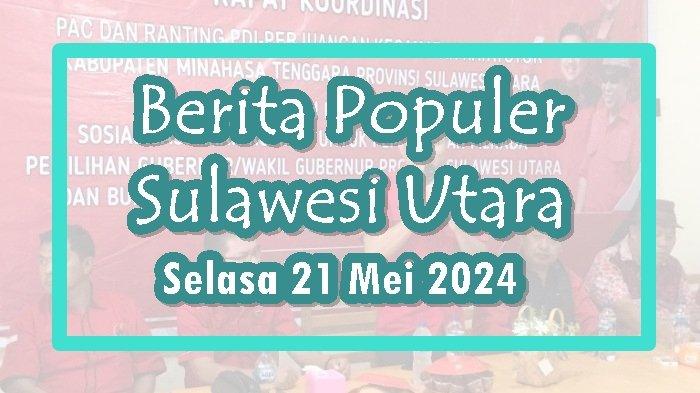 5 Berita Populer Sulawesi Utara: Jutaan Rokok Dimusnahkan Bea Cukai, Figur Kans di Pilkada Sulut ...
